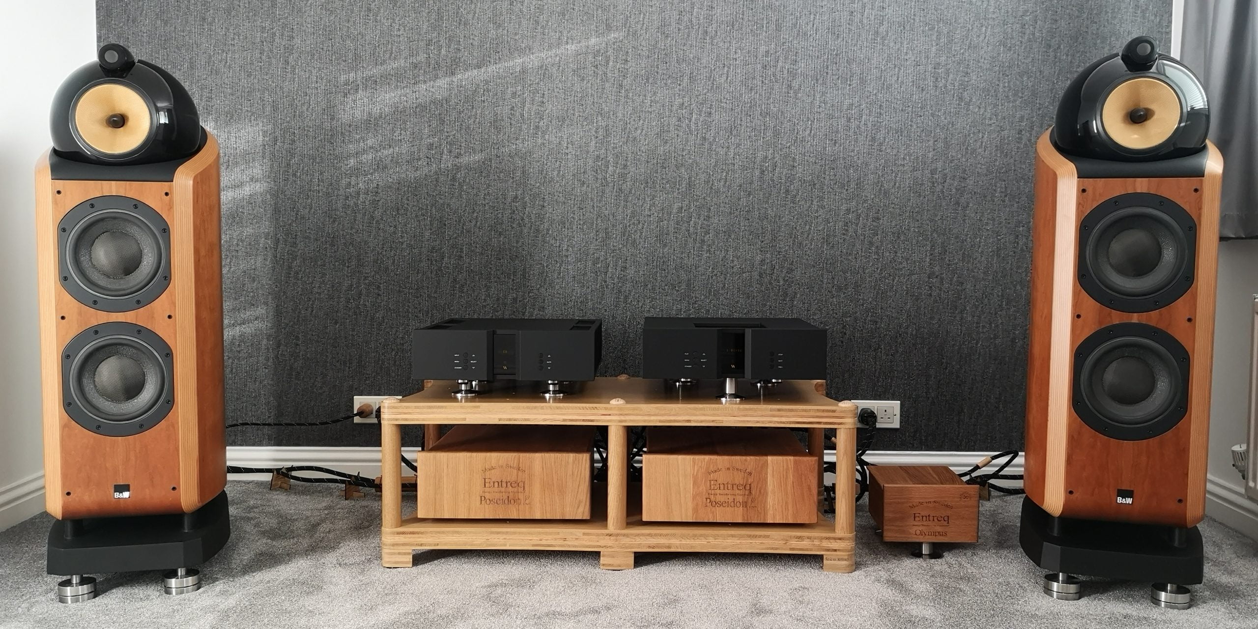 System with Vitus, B&W, Entreq & Stillpoints